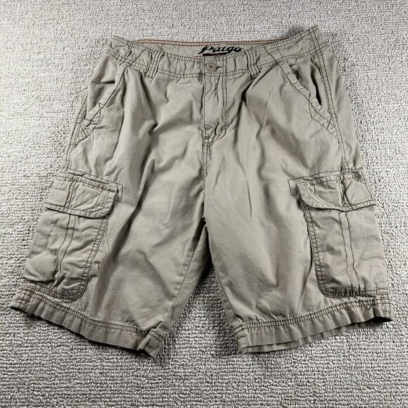 Plugg | Shorts | Plugg Khaki Skater Chino Y2k Cargo Shorts Beige Mens ...